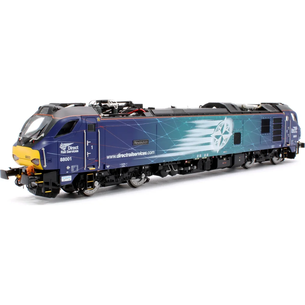 Dapol 4D-088-001S British Rail Class 88 88001 "Revolution" Direct Rail Services Compass | Model ...