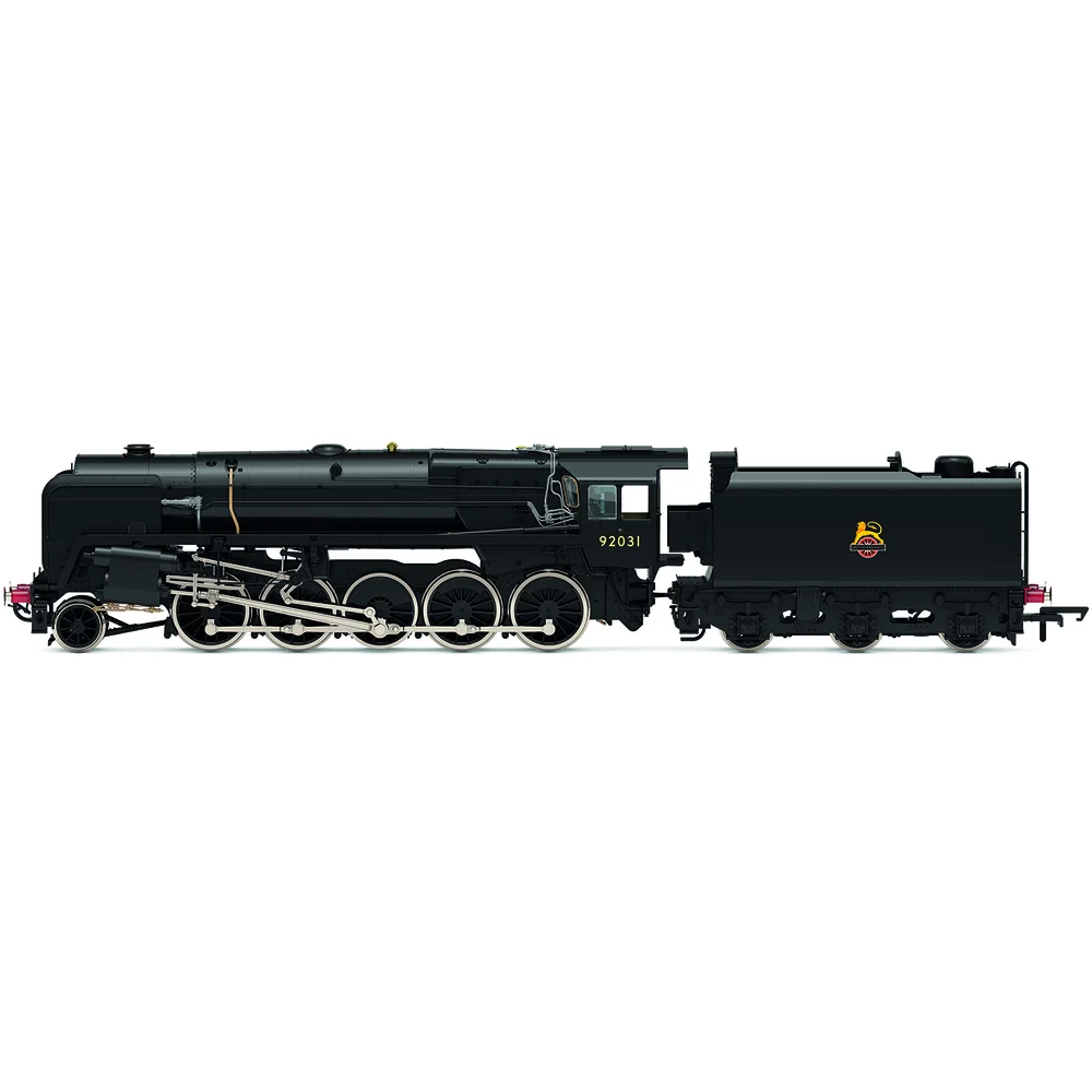 Hornby R30486 BR Standard Class 9F 92031 BR Black with Early Emblem